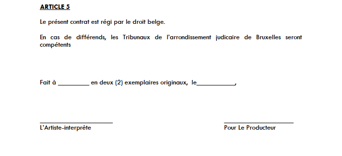 Les différents types de contrats dans le secteur musical - Court-Circuit - Fédération des ...