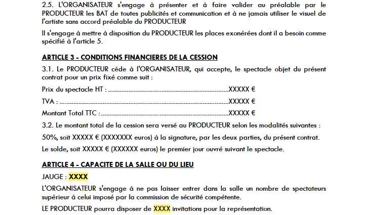 Les différents types de contrats dans le secteur musical - Court-Circuit - Fédération des ...