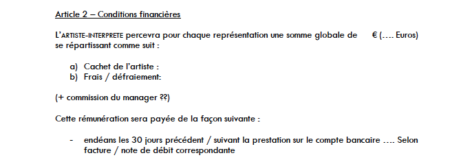 Les différents types de contrats dans le secteur musical - Court-Circuit - Fédération des ...