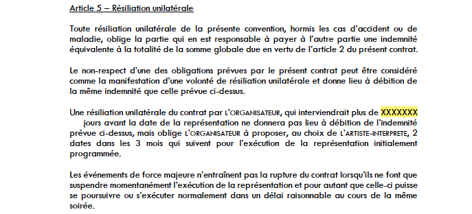 Les différents types de contrats dans le secteur musical - Court-Circuit - Fédération des ...