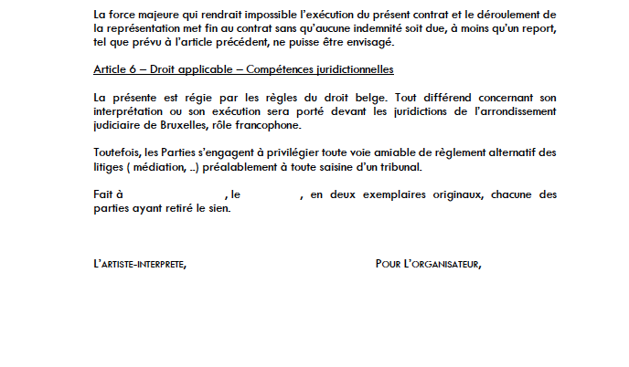 Les différents types de contrats dans le secteur musical - Court-Circuit - Fédération des ...